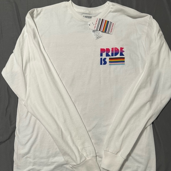 Vans | Shirts | Mens Vans Ls Pride Shirt | Poshmark